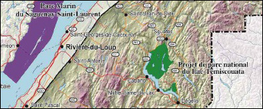 Quebec Premier Charest announces the establishment of Parc national du ...